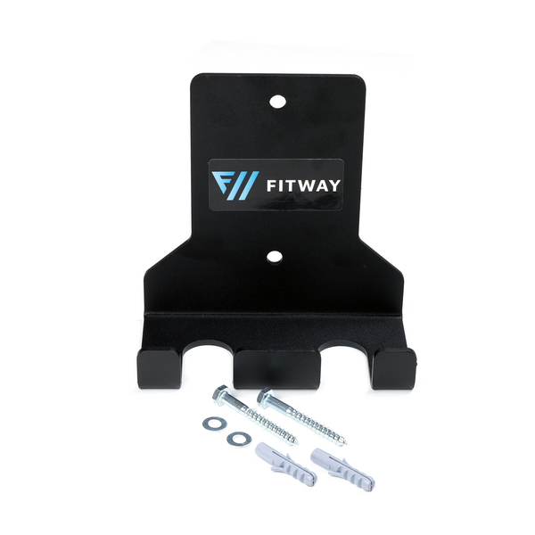 Wall Mount Dual Bar Holder - Fitness Experience Commercial